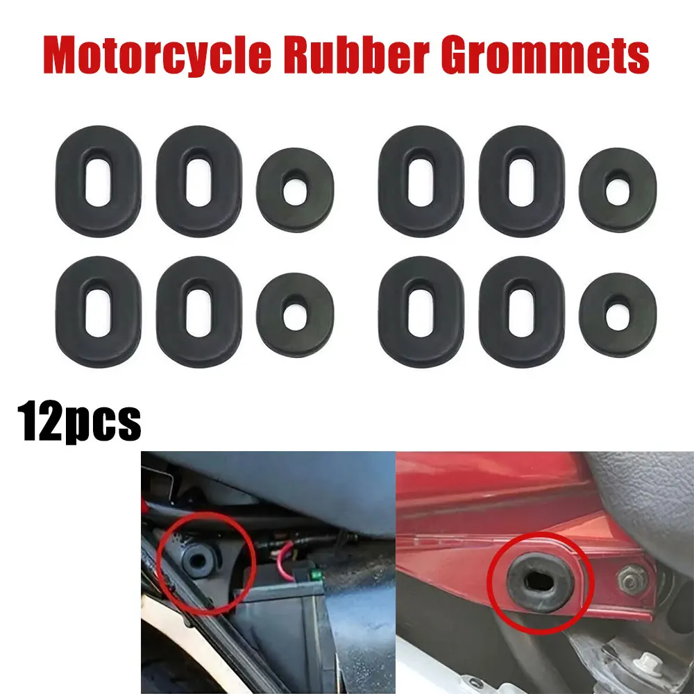Set-of-12-Side-Panel-Rubber-Grommets-Goldwing-for-Yamaha-Suzuki-Honda ...
