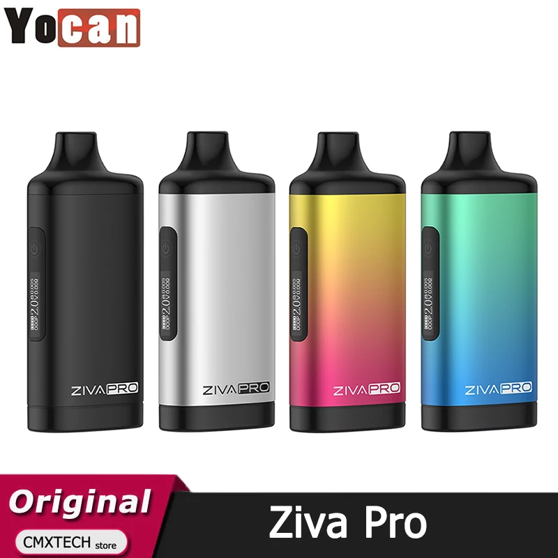 Original Yocan Ziva Pro Battery MOD with 650mAh Battery Type-C Charging ...