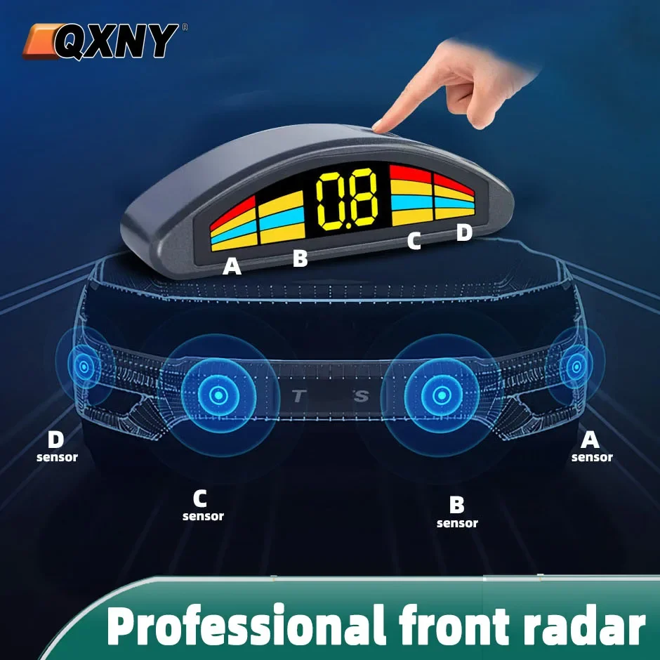 Front Parking Sensor Kit Auto Car Prefix Parktronic Vehicle Assistant ...