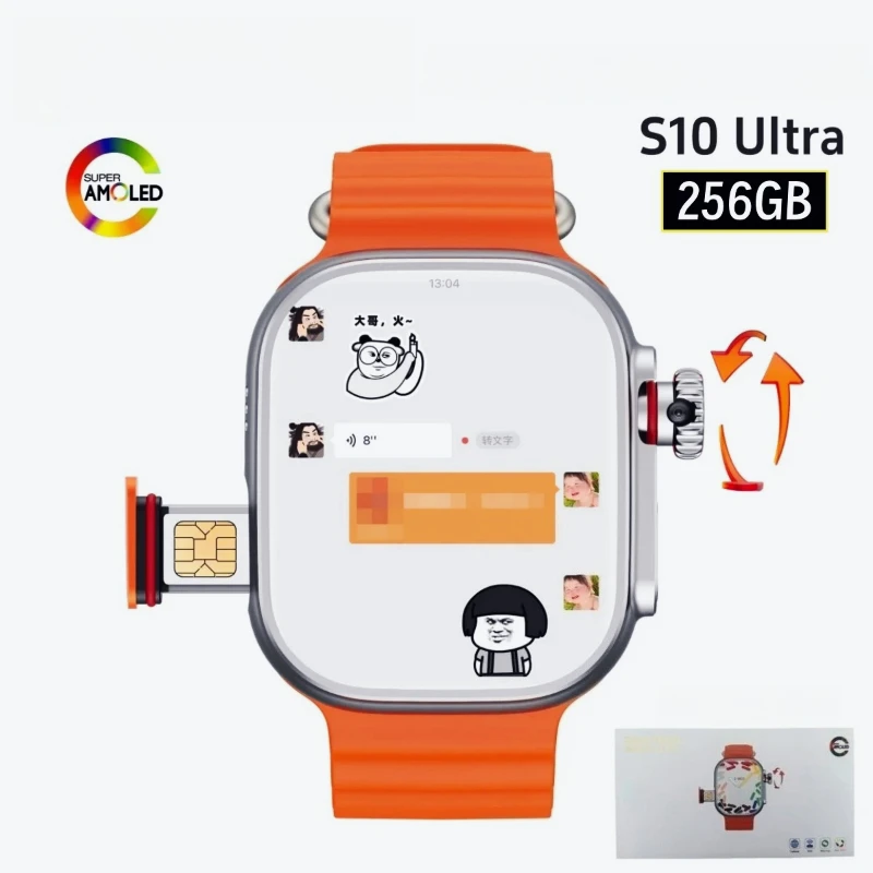 "2025 New 4G All Network GS29 Smart Watch Android Operating S10 System ...