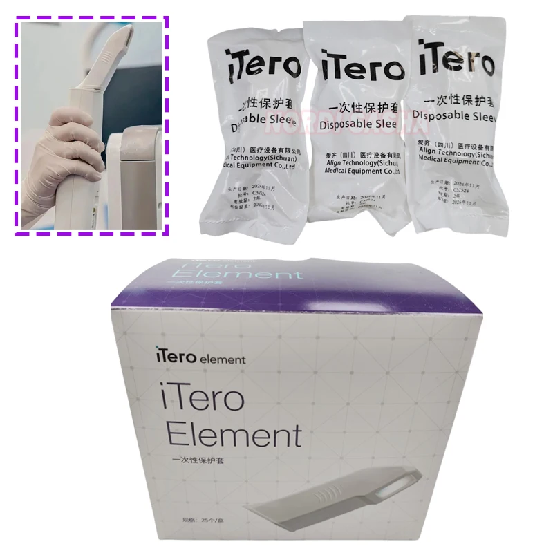 TPU Disposable iTero Element Scanner Sleeves Dental iTero Intraoral ...