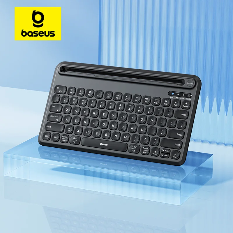 Baseus-teclado-sem-fio-para-ipad-k02-ultrafino-modo-3-bateria-10-000 ...
