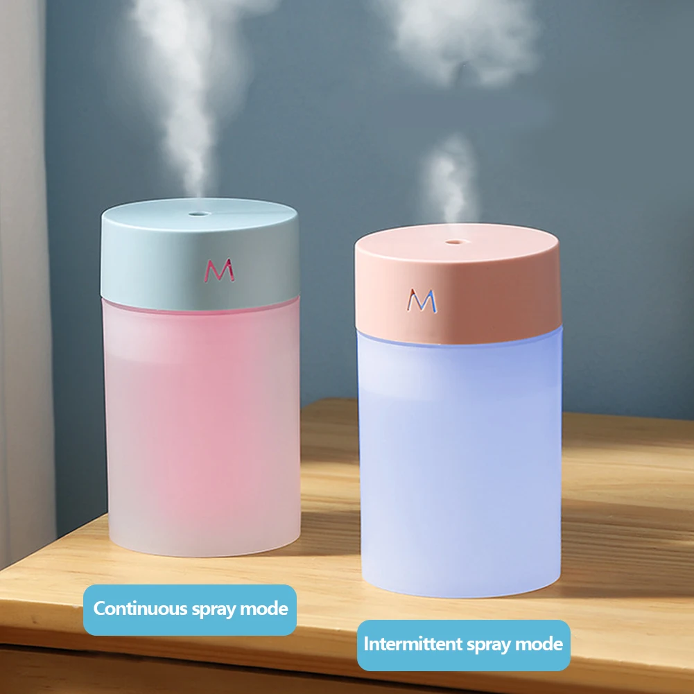 260ml 가습기 초음파 미니 아로마 디퓨저 휴대용 분무기 Usb 에센셜 오일 Atomizer 홈 자동차에 대 한 Led 램프
