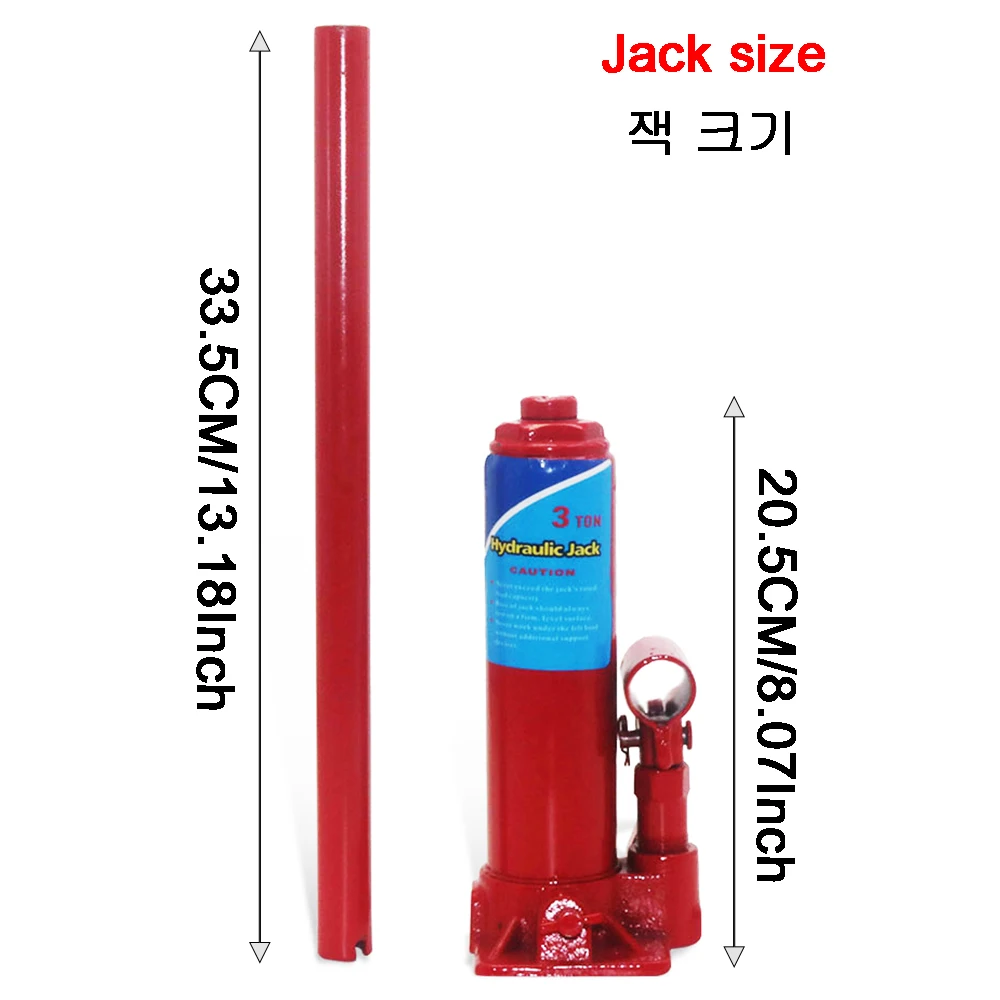 Hydraulic Jack Sizes