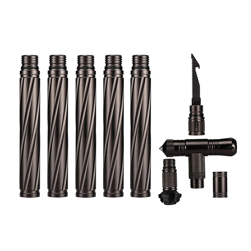 Folding-Tactical-Self-Defense-Stick-Walking-Hiking-Stick-Trekking-Poles ...