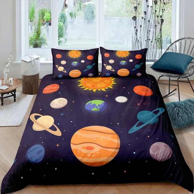 Planets Solar System Bedding