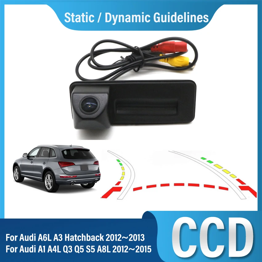 Hd Ccd Night Vision Parking Car Rear View Trunk Handle Camera Reverse ...