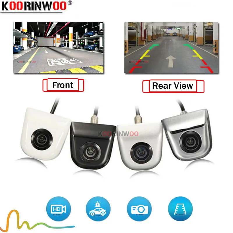 Koorinwoo-Car-Front-Camera-Rear-view-cameras-Mirror-Image-CCD-Dash-Cam ...