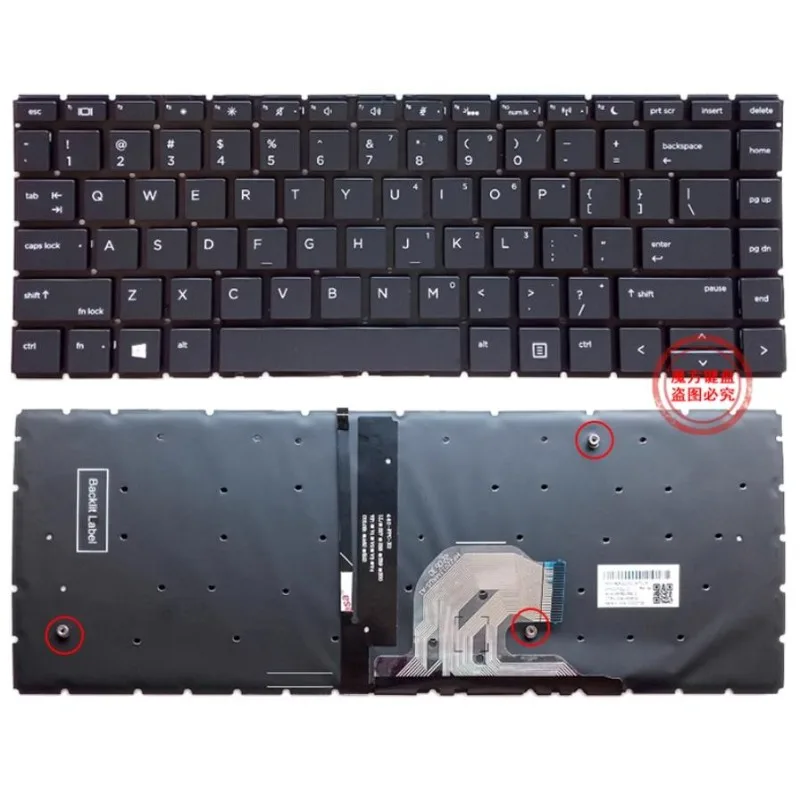 New US Keyboard for HP ProBook 440 445 G6 440 G7 445 G7 430 435 G6 HSN ...
