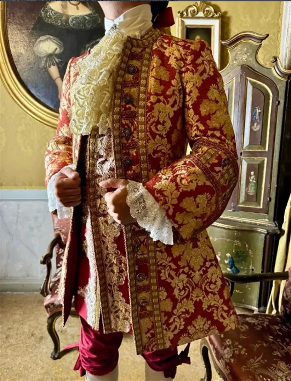 18th Century Costume Men Victorian Rococo Baroque British Prince ...
