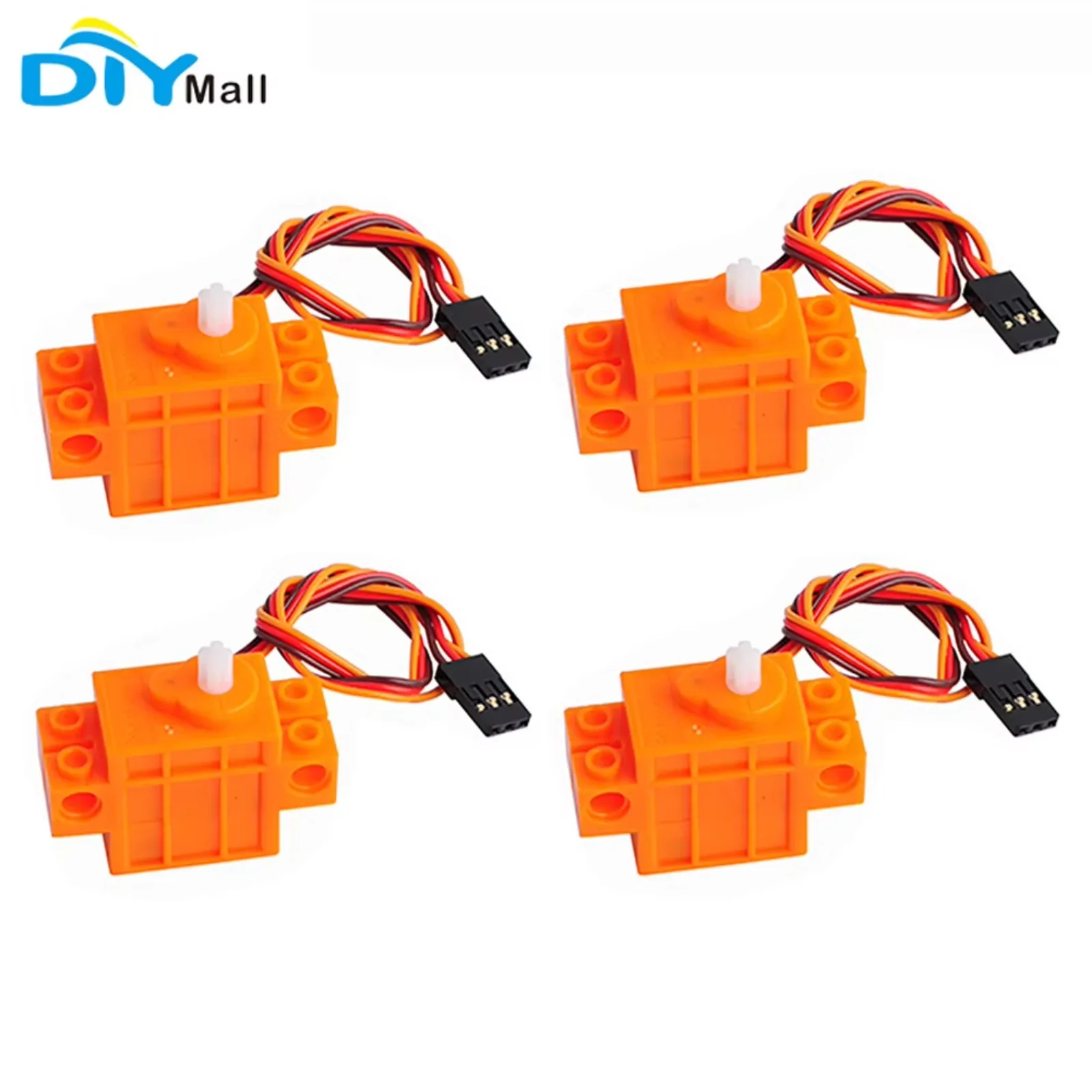 4Pcs-Geekservo-Programmable-9g-Servo-Motor-360-Degree-Rotation-for ...