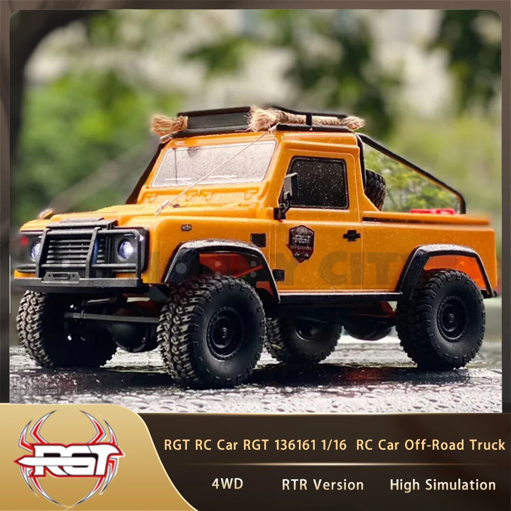 RGT 136161 1/16 2,4G 2WD Rock Crawler RC coche todoterreno camión ...