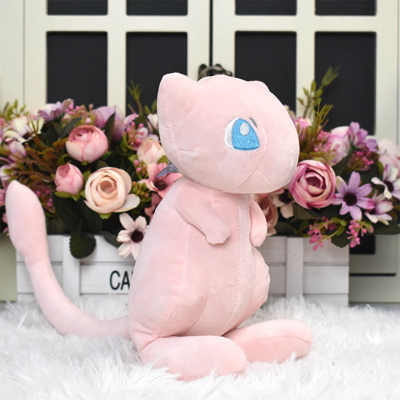 23cm Kawaii Pokemon Mew Soft Plush Toy Cute Stuffed Animals Plushies ...