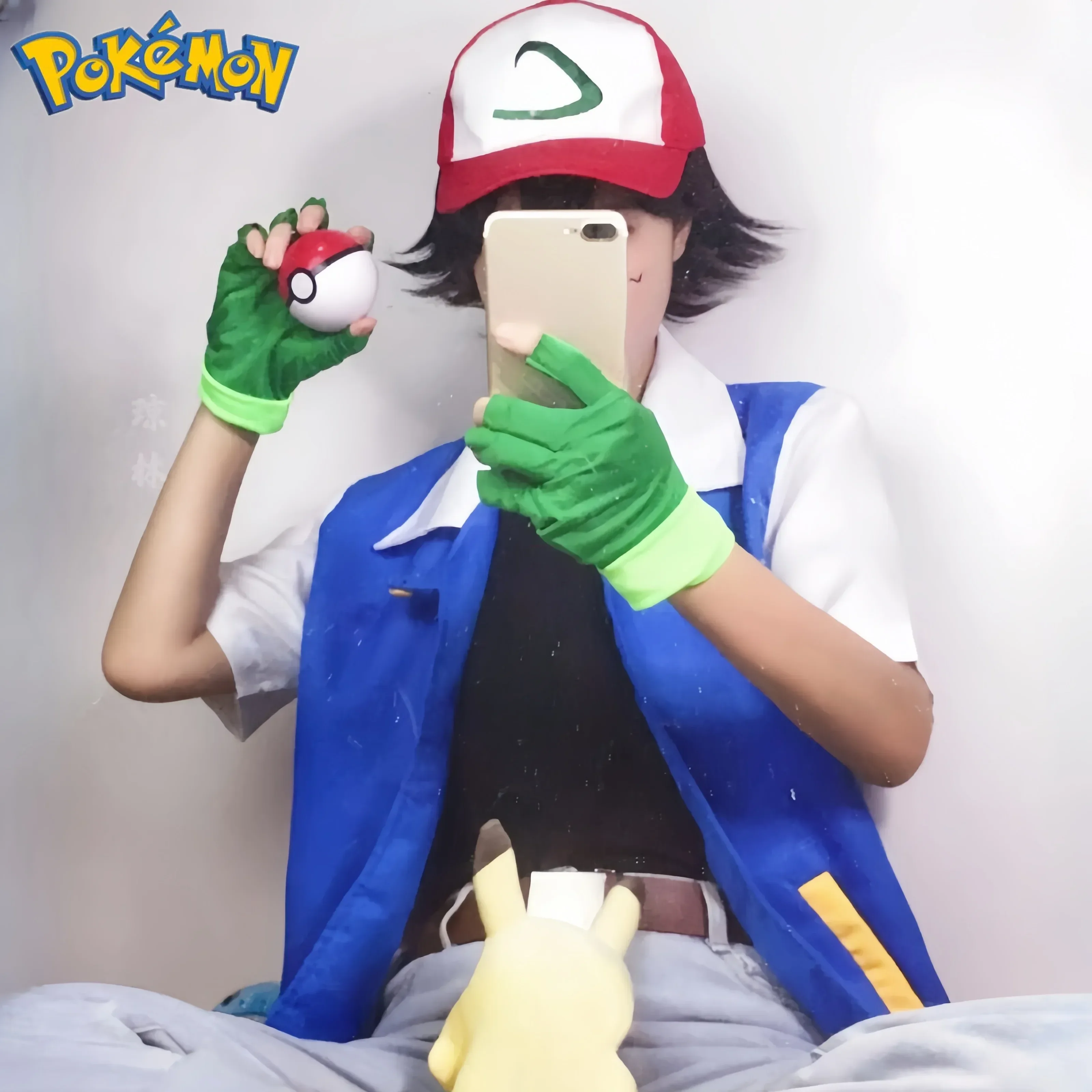 Traje-de-Cosplay-de-Pok-mon-para-hombres-traje-de-Ash-Ketchum-para ...