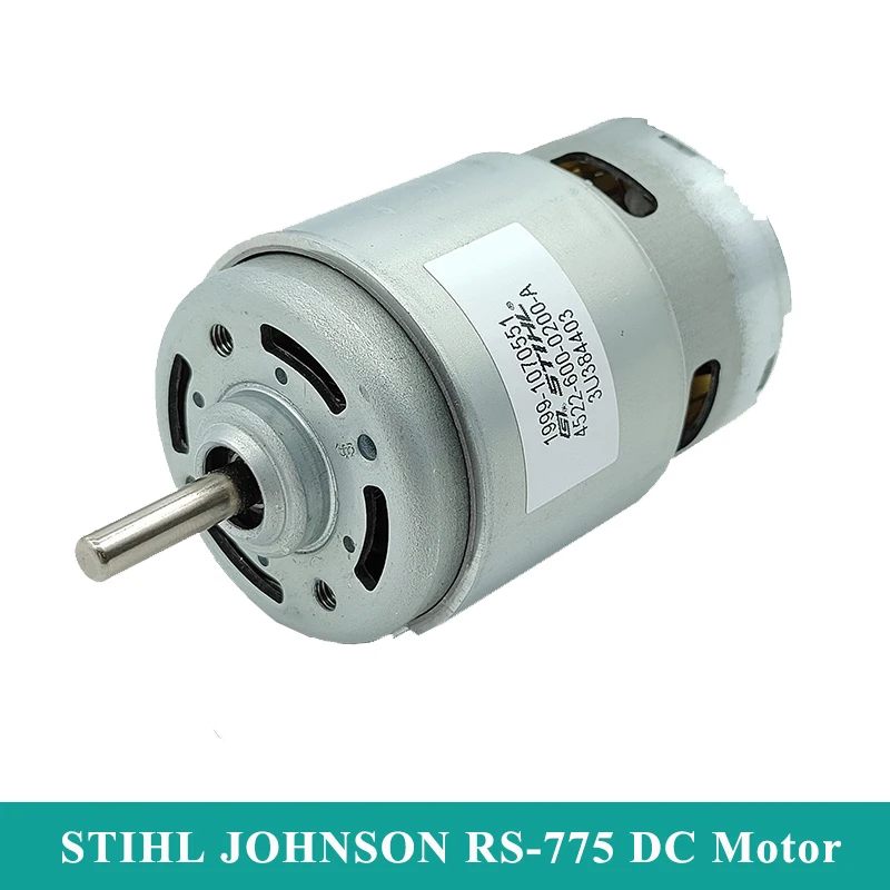 STIHL JOHNSON RS-775 DC Motor DC 12V 18V 24V High Speed Power Dual Ball ...