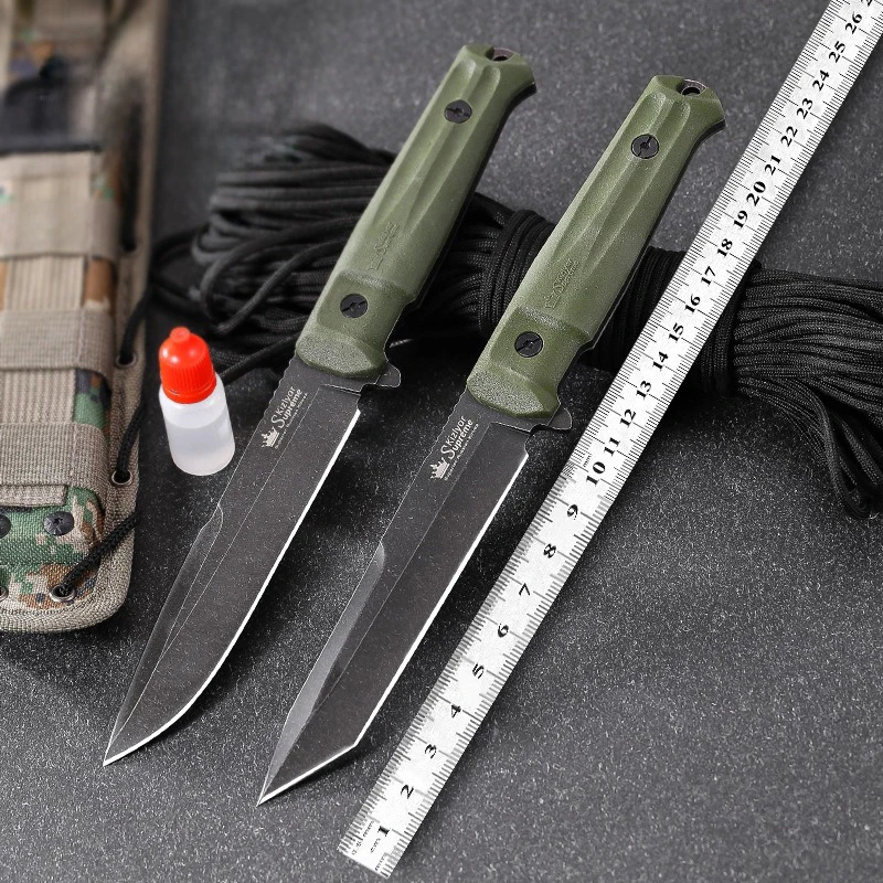 Multi-purpose-outdoor-straight-knife-portable-fixed-blade-knife-with ...