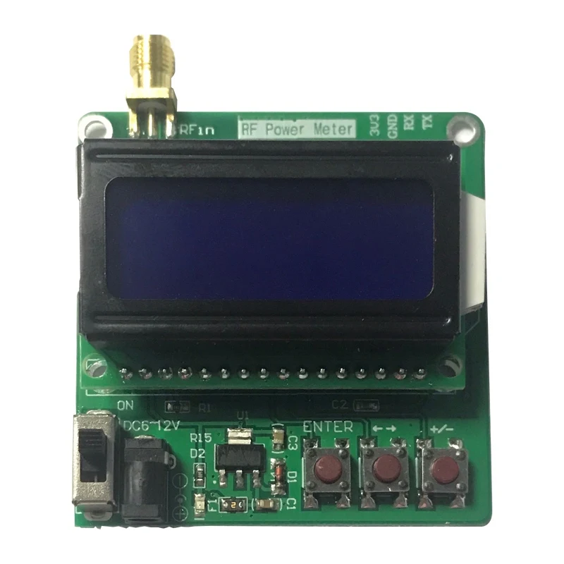 1-8000 Mhz 1m-8g Rf Power Meter -60 To -5 Dbm Settable Power ...