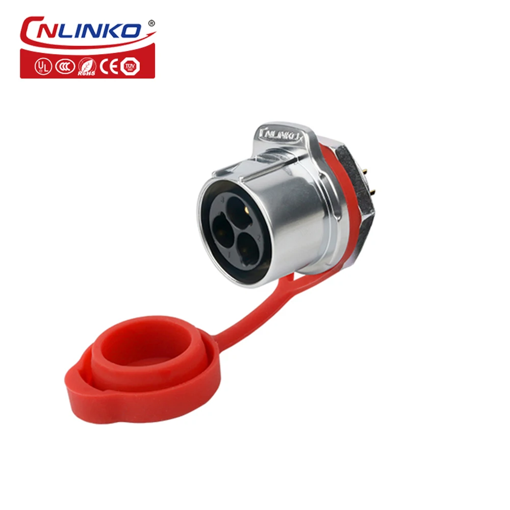 LP24 2 Pin Aviation Connector CNLINKO LP-24 2 Pin Aviation Connector ...