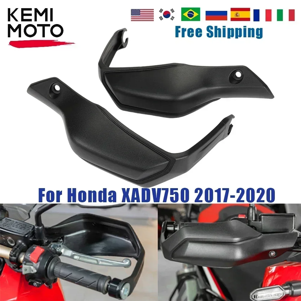 For-Honda-X-ADV-750-2017-2020-Handguards-Hand-Shield-Windshield ...
