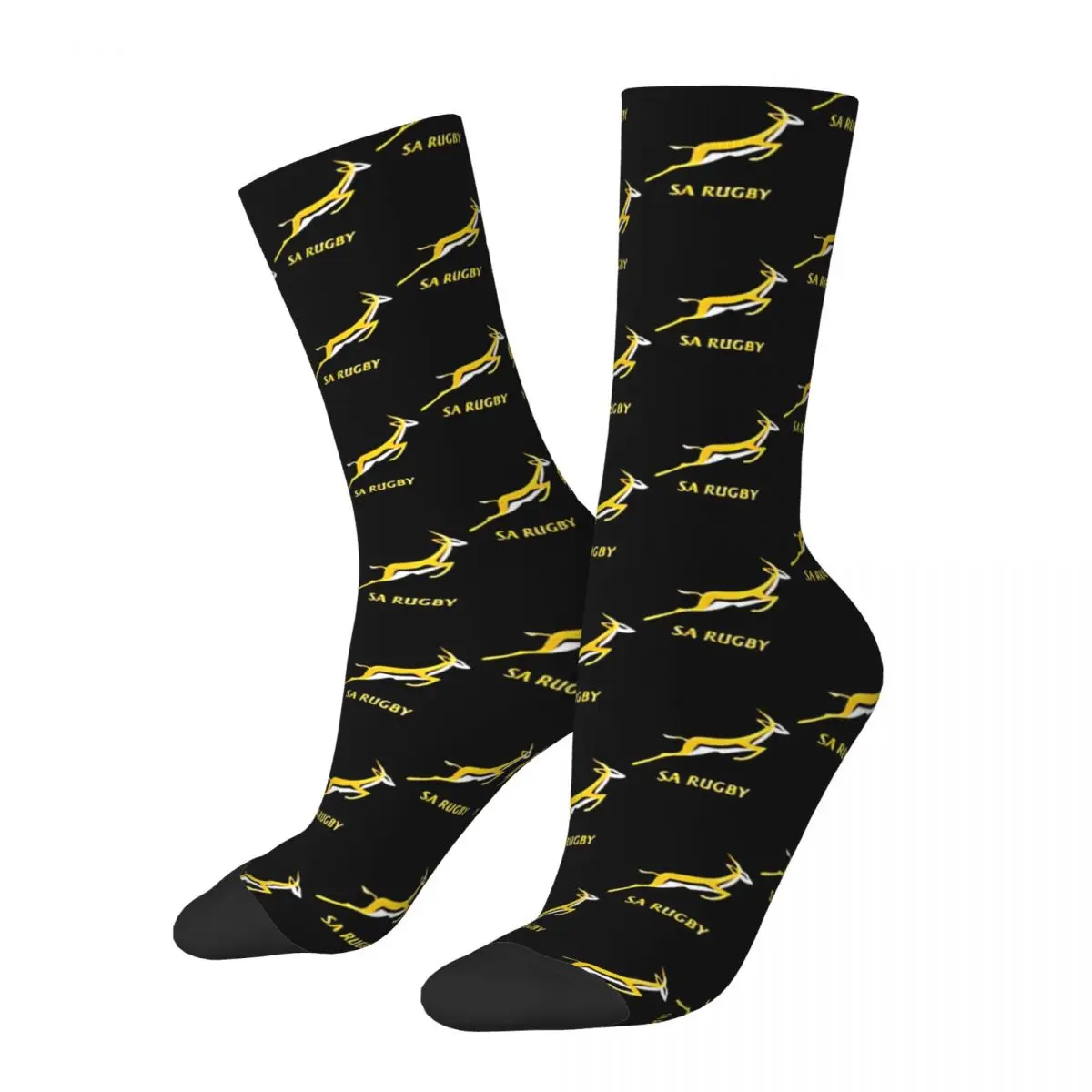 Hip-Hop-Vintage-Springboks-Rugby-Crazy-Men-s-compression-Socks-Unisex ...