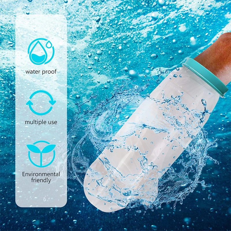 Waterproof-Arm-Sleeve-For-Plaster-Bandage-Protector-Shower-After ...