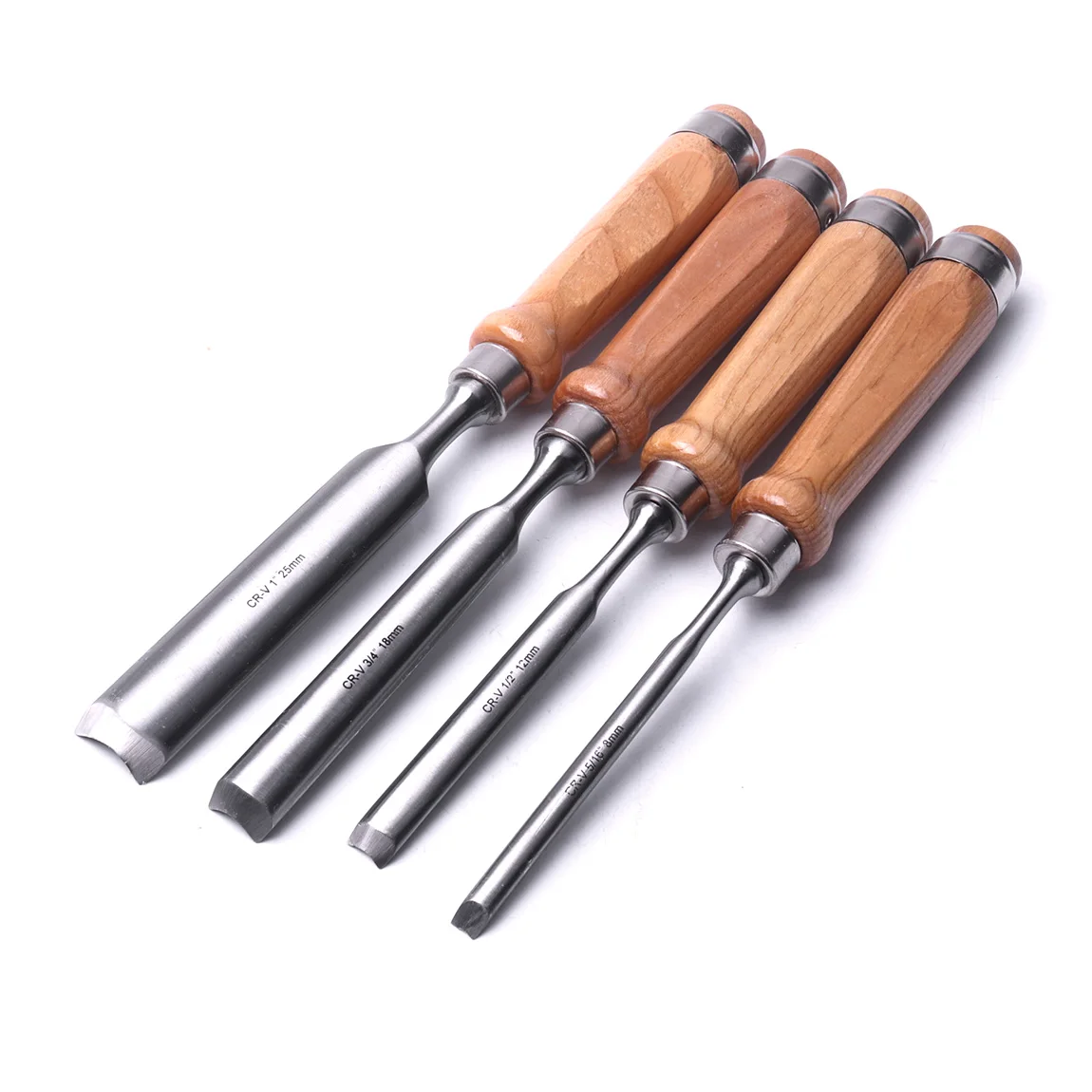 Semi-Circular-Woodworking-Chisel-Set-Chrome-Vanadium-Steel-Carpenter ...