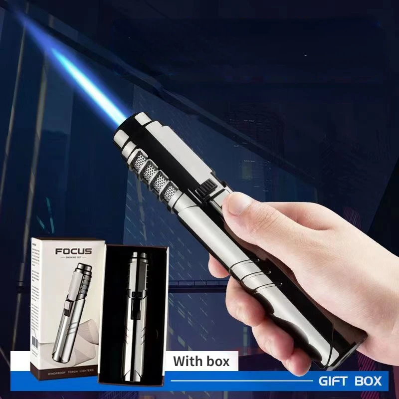 1800-High-Temperature-Spray-Gun-Butane-Gas-Lighter-Metal-Outdoor ...