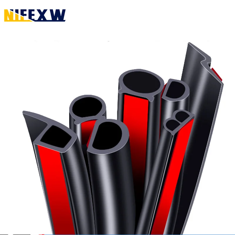 Auto-Rubber-Seals-Car-Door-Sealing-Strip-D-Z-P-Type-Noise-Insulation ...
