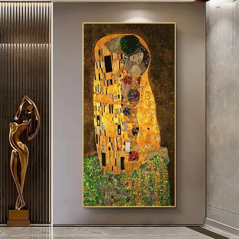 Famous Couple Paintings: Timeless Art for Romantic Living Room Decor