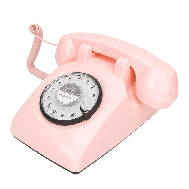 Pink Rotary Phone