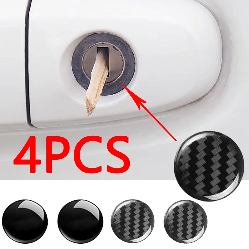 4pcs-Car-Door-Keyhole-Stickers-Auto-Door-Lock-Protection-Self-adhesive ...