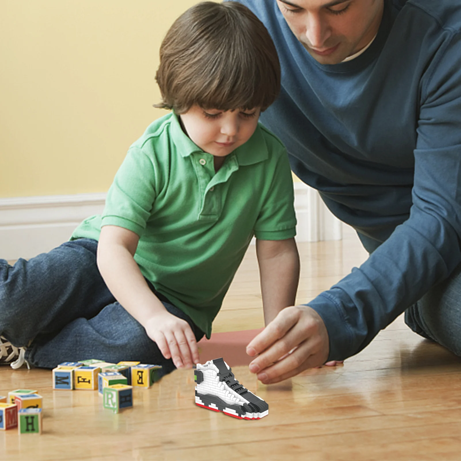 Shoes Building Blocks For Adults DIY Mini Building Block Educational ...