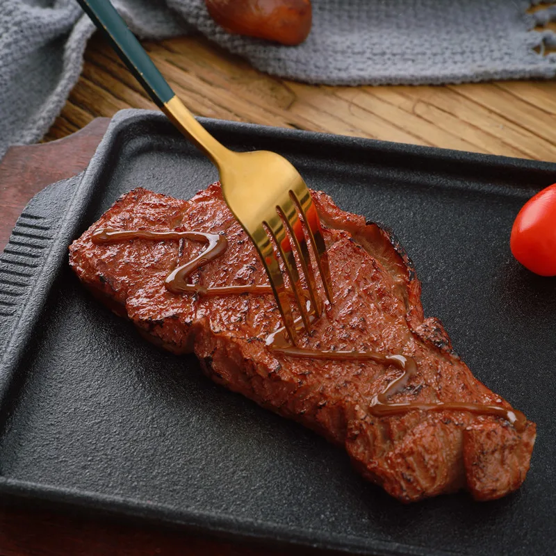 Simulation Steak Prop Plastic Kitchen Restaurant Simulation Steak Model ...