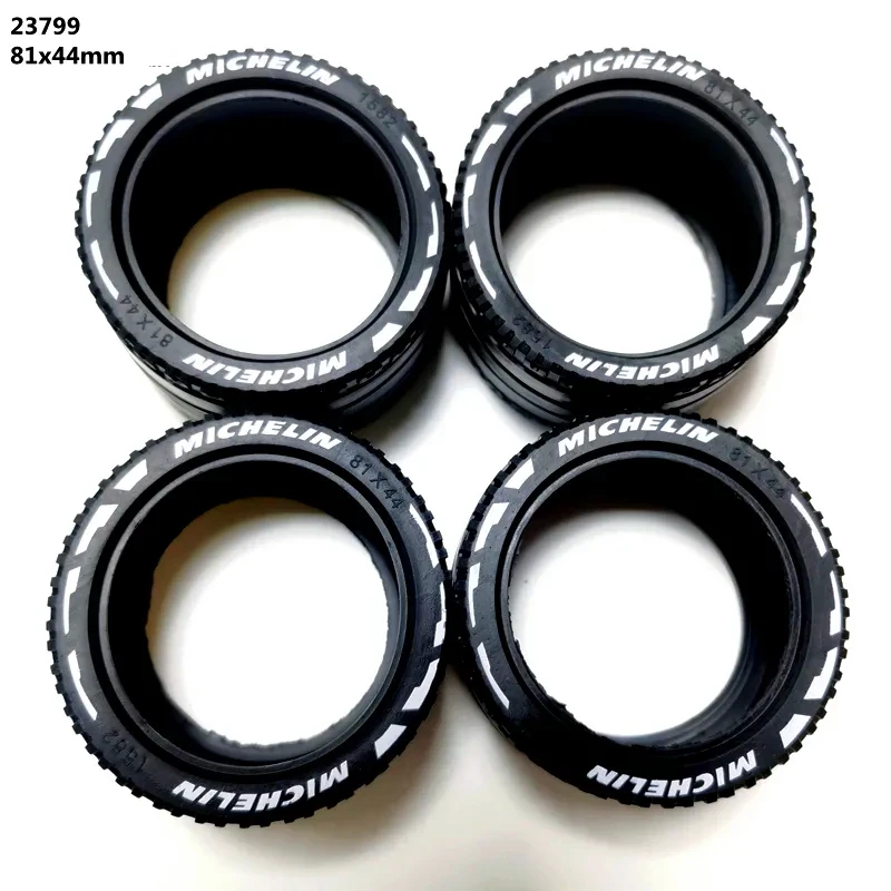 4-Tyre-23799-4410-MichelinN-Pzero0-Compatible-With-LEGO-CADA-MOC-42083 ...