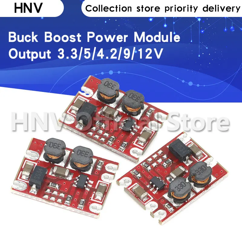 Dc-dc Automatic Buck Boost Power Module Step Up And Down Board Input 3v ...