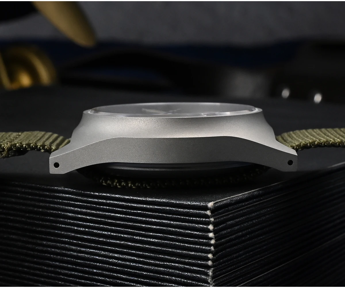 San Martin NH35 Retro Military Pilot Watch 38mm - SN0137G