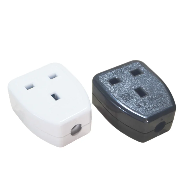 1pcs-13A-250V-UK-British-Standard-Female-Socket-Power-Adaptor ...
