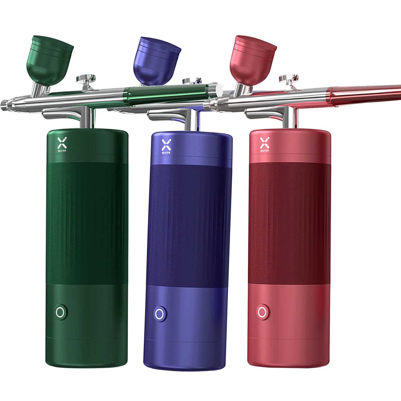 Professional-Mini-Wireless-Airbrush-Compressor-Set-High-Capacity-Gun ...