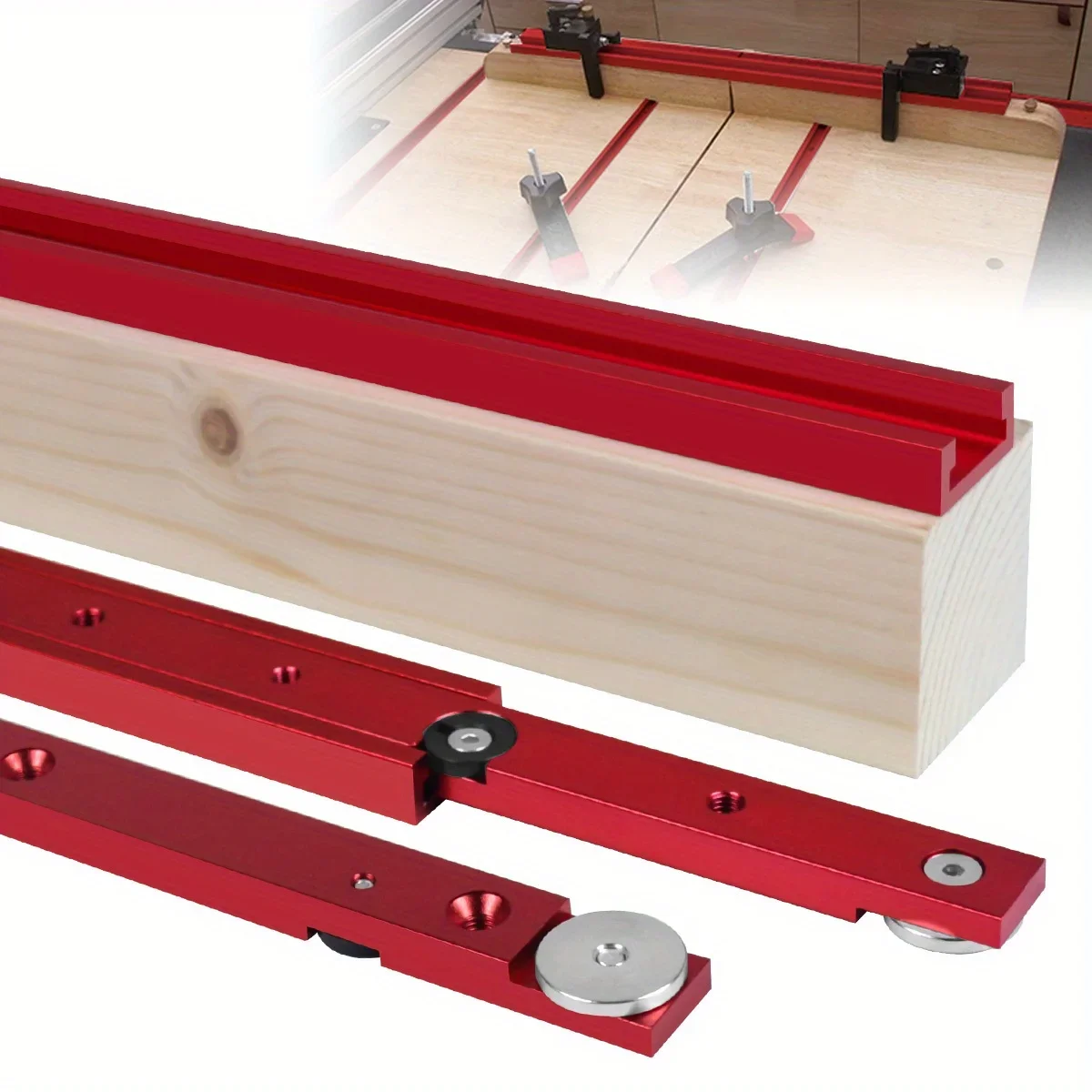2pcs-T-track-Slot-Miter-Track-Aluminium-Miter-Bar-Slider-Kit-T-Bar-T ...