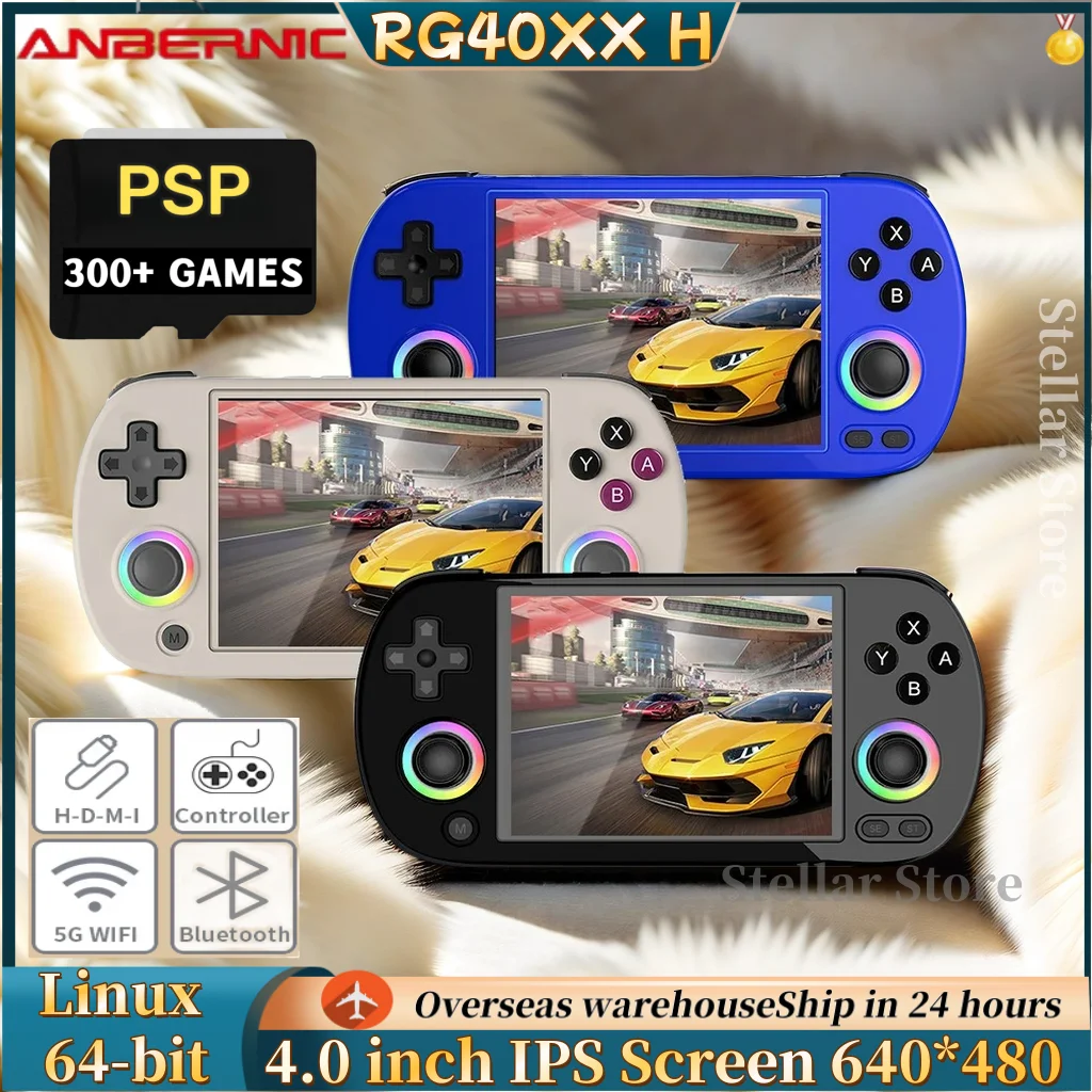 ANBERNIC-RG40XX-H-Retro-Handheld-Game-Console-64-Bit-Linux-4-0-IPS ...