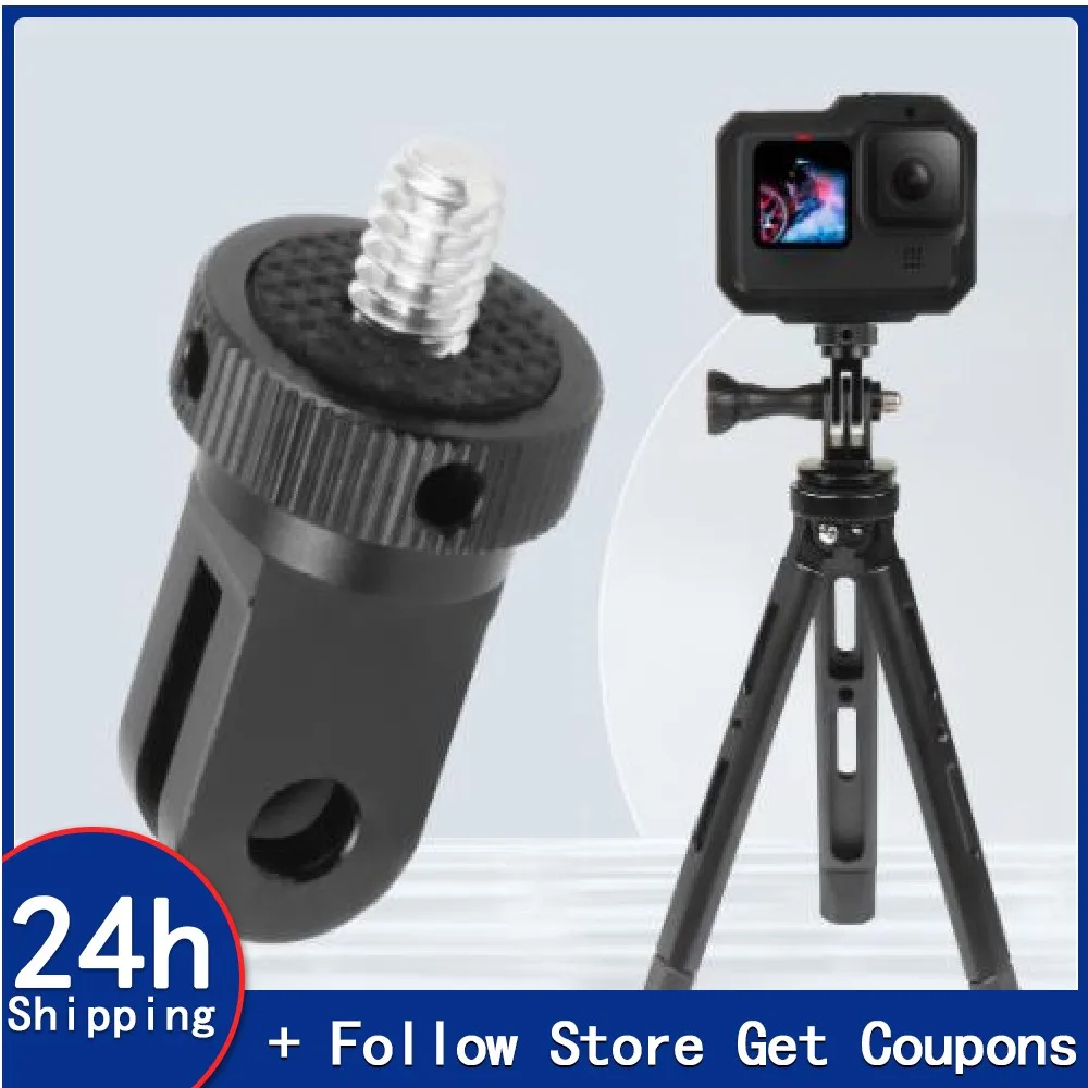 For Insta360 X3 Tripod Adapter 360 Rotating 1/4" Screw Locking Mount ...