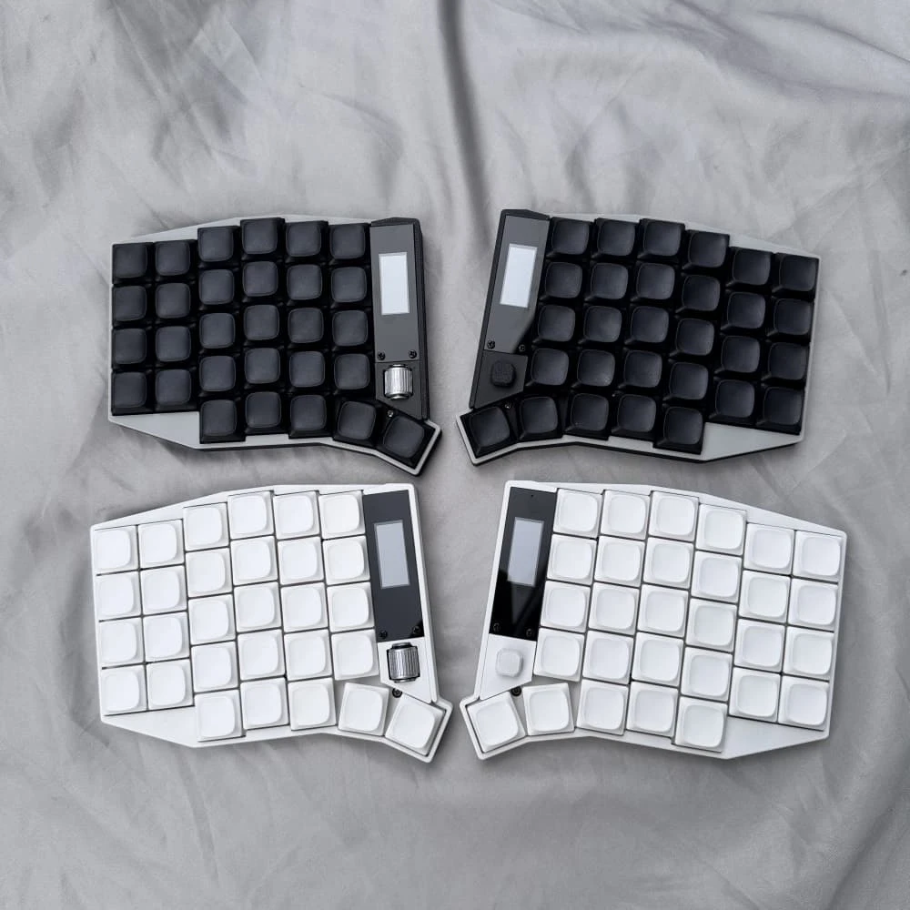 Sofle kit de teclado dividido de baixo perfil, joystick de rolo ...