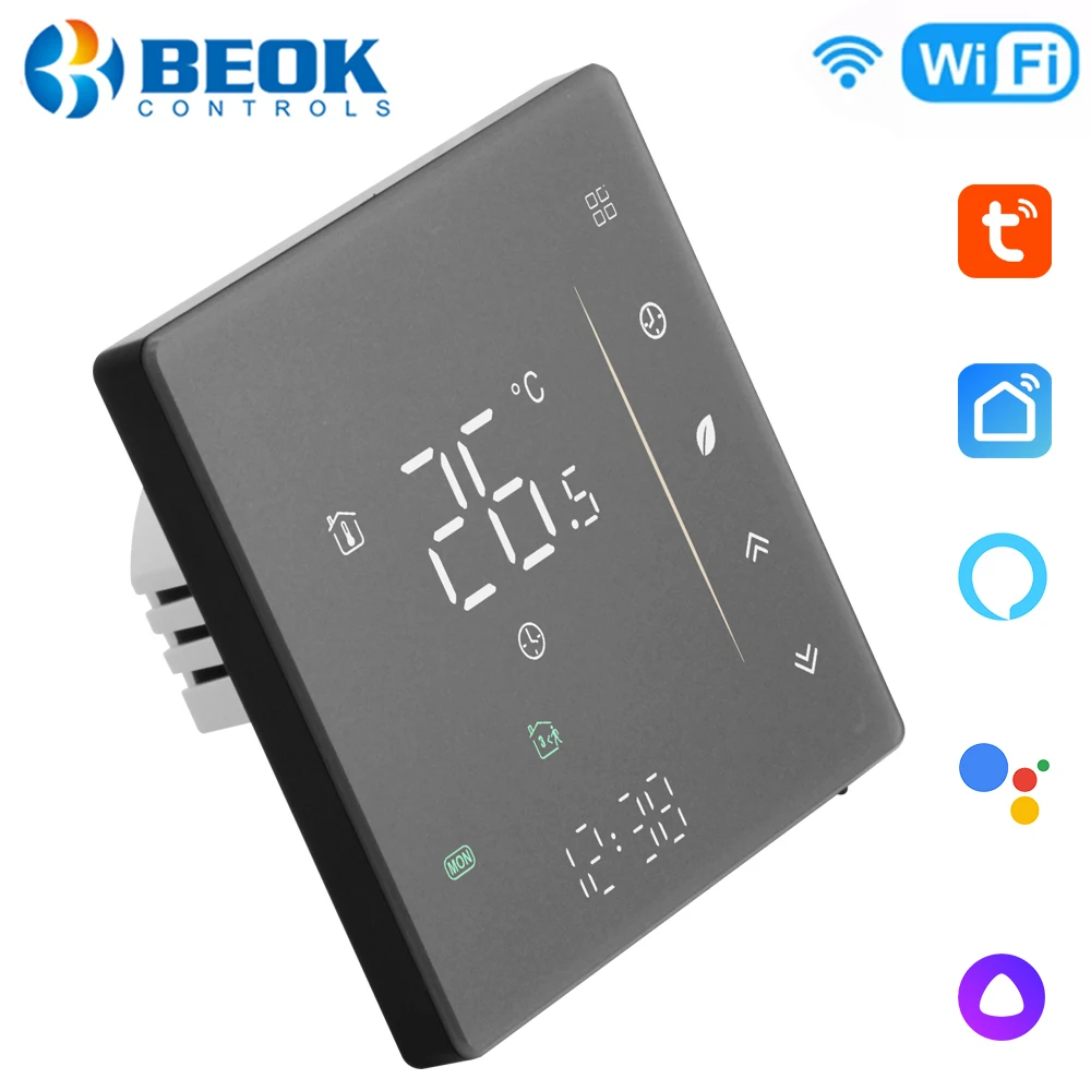 Beok termostato inteligente Tuya para calefacción de suelo ...