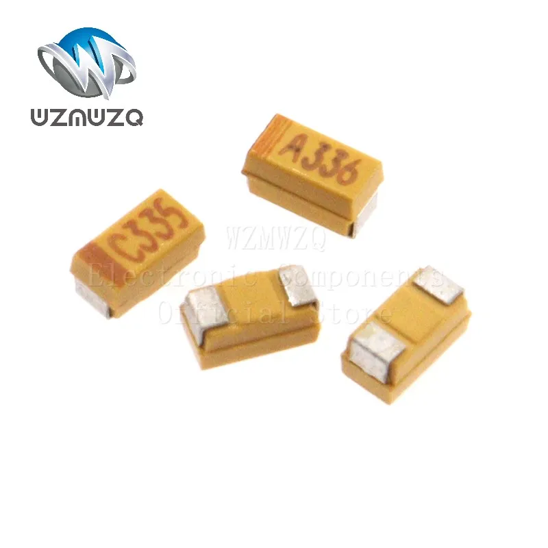 10PCS-3528-6032-7343-Tantalum-Capacitor-100UF-107-107K-6-3V-10V-16V-20V ...
