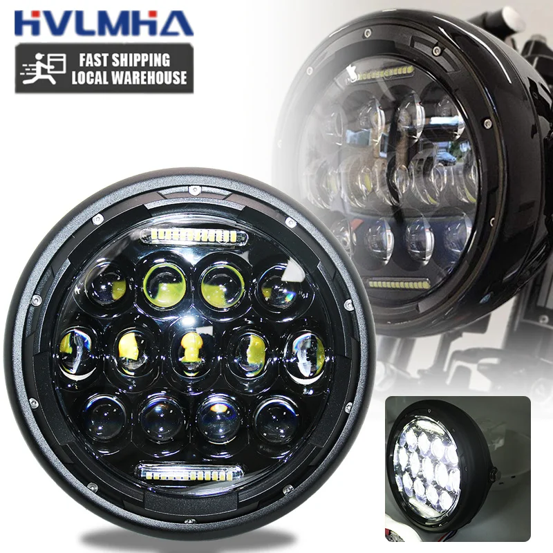 7-5-Inch-Motorcycle-LED-Headlight-E9-Emark-Universal-Motor-Round-Head ...