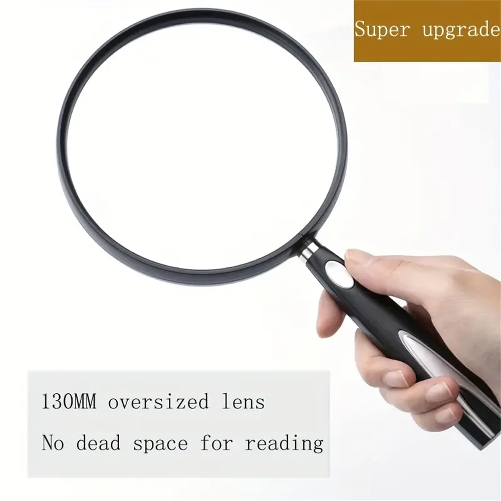 Large-Magnifying-Glass-Handheld-Page-Magnifier-For-Reading-Newspapers ...