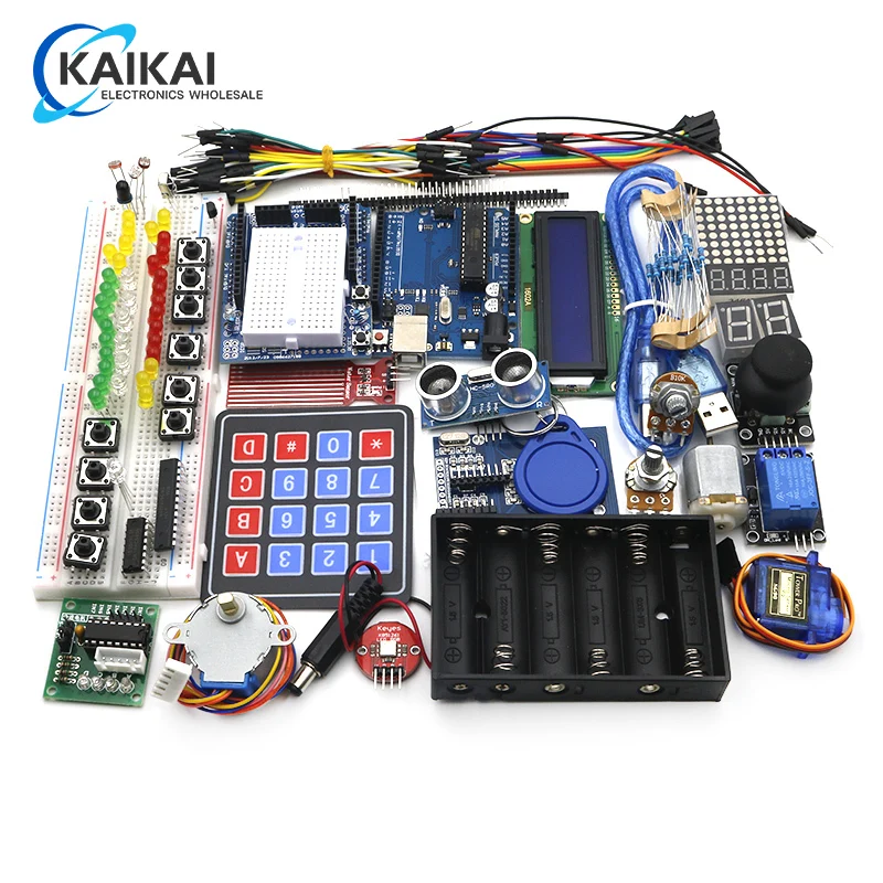Kit-de-iniciaci-n-para-arduino-R3-R3-placa-de-pruebas-y-soporte-Motor ...