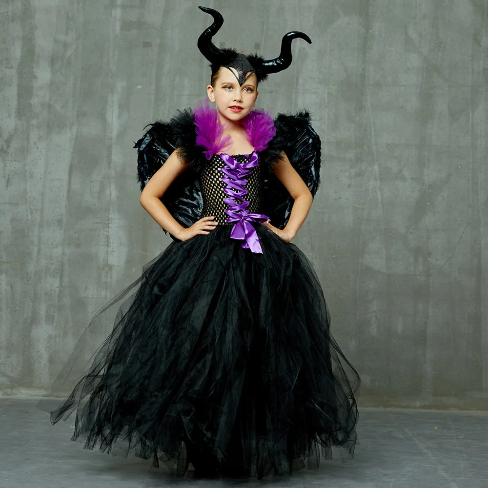 Maleficent Costume Adult With Wings