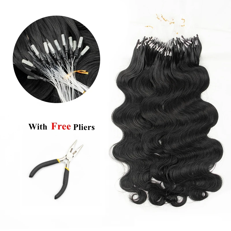 MRS-HAIR-Body-Wave-Micro-Loop-Human-Hair-Extensions-Remy-Microring-Hair ...