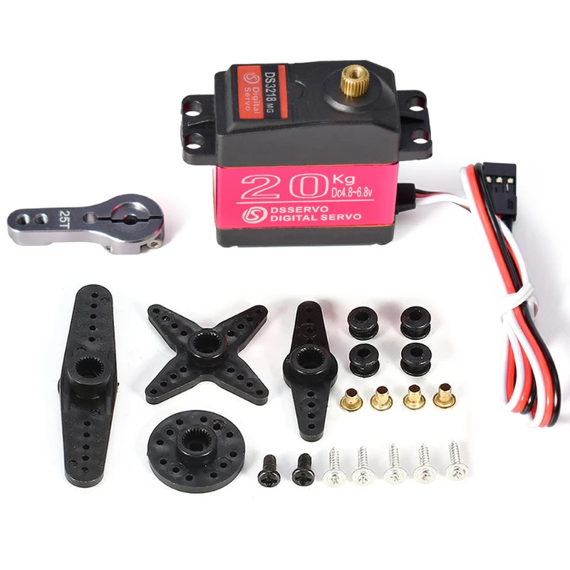 Servos Rc DS3218 Pro Servo Digital 20KG 180/270 Grados De Alta ...